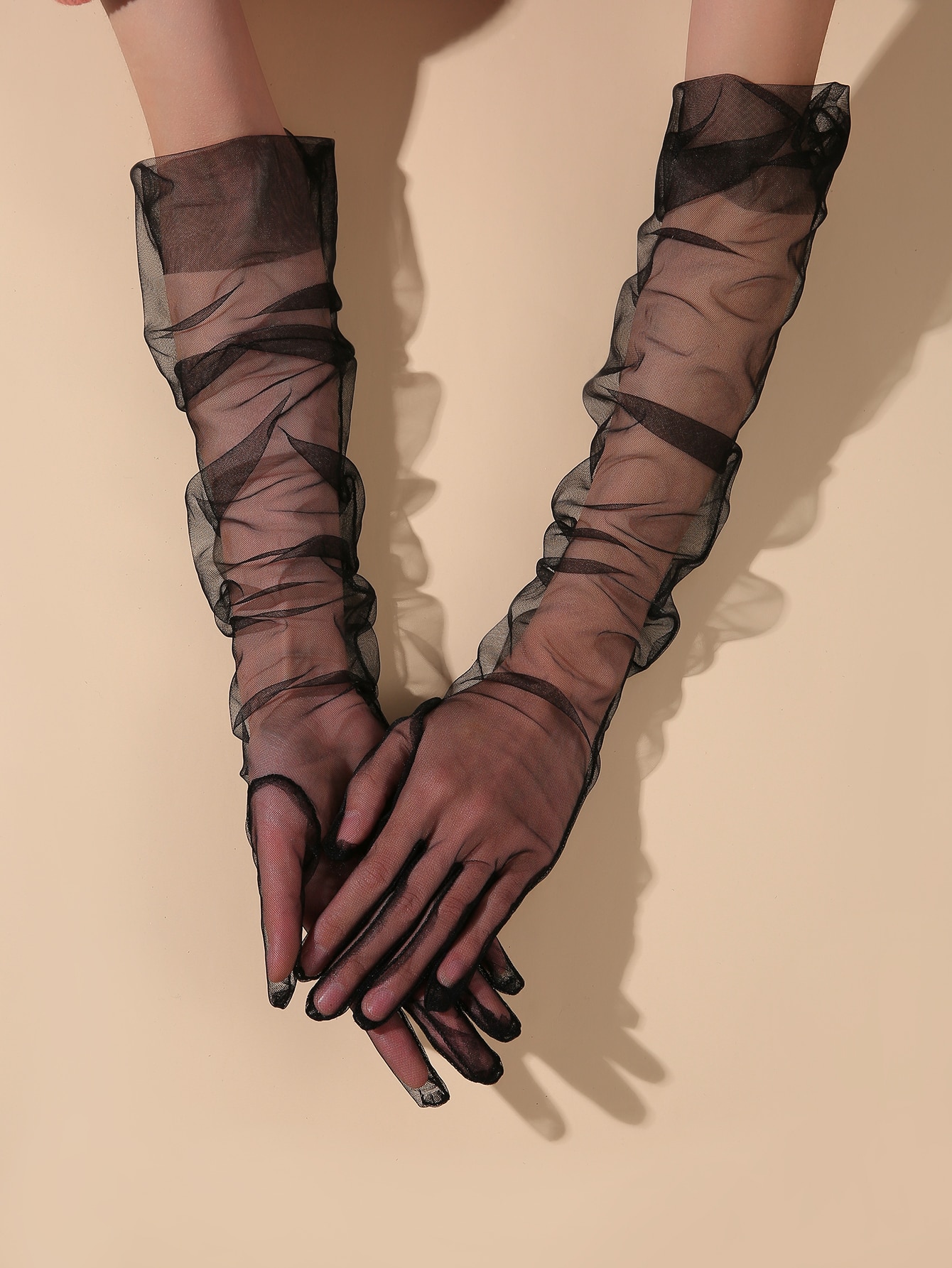 Long Mesh Gloves