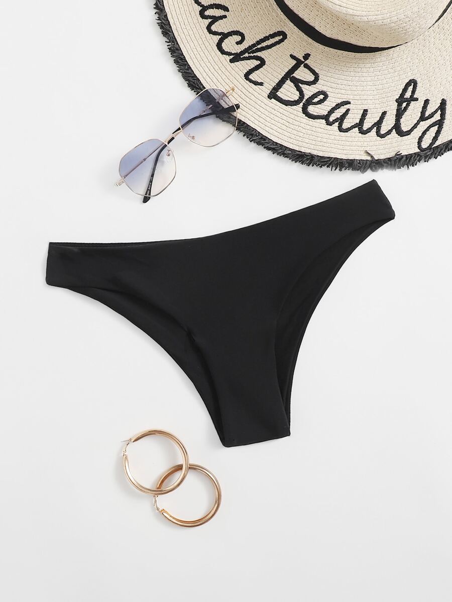 SHEIN Swim Solid Bikini Panty | SHEIN UK