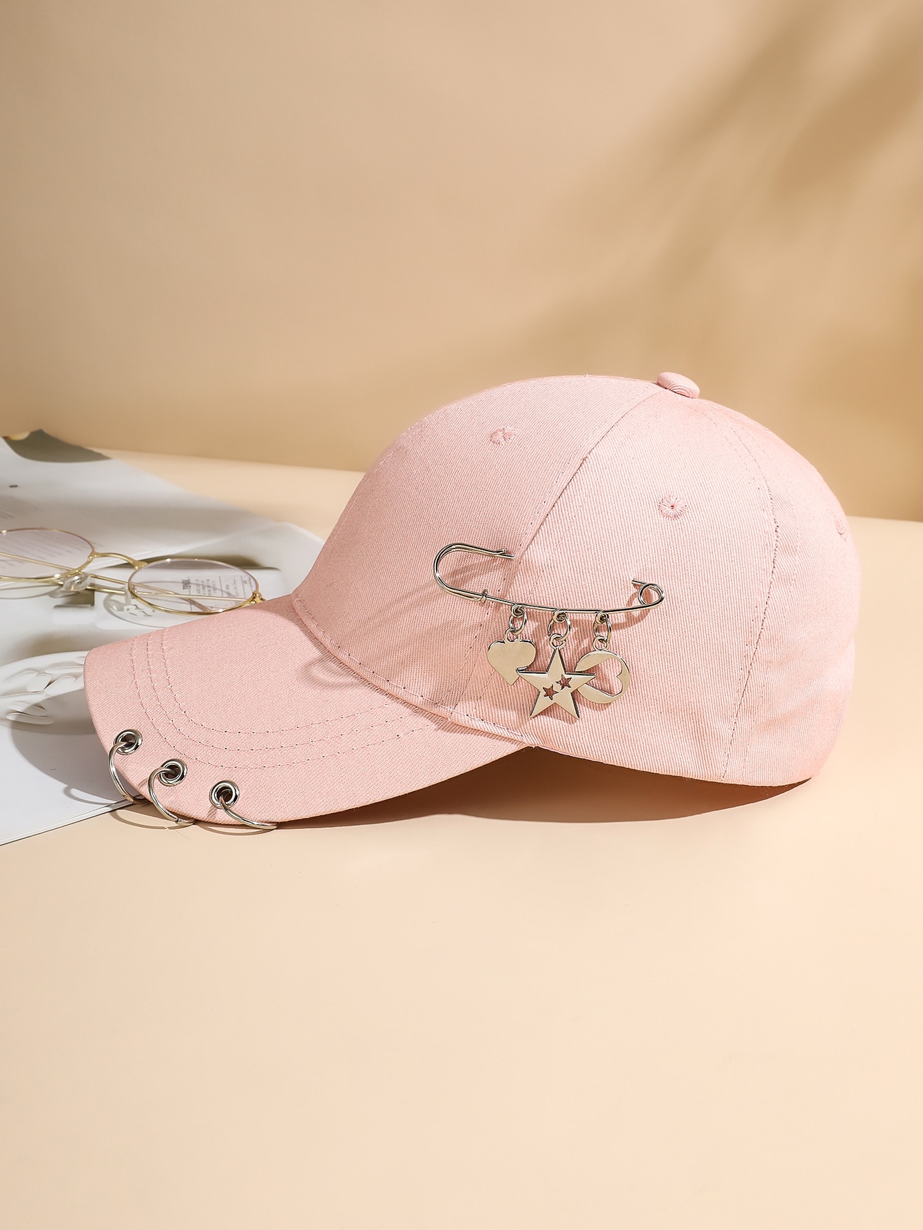 Ring Decor Baseball Cap