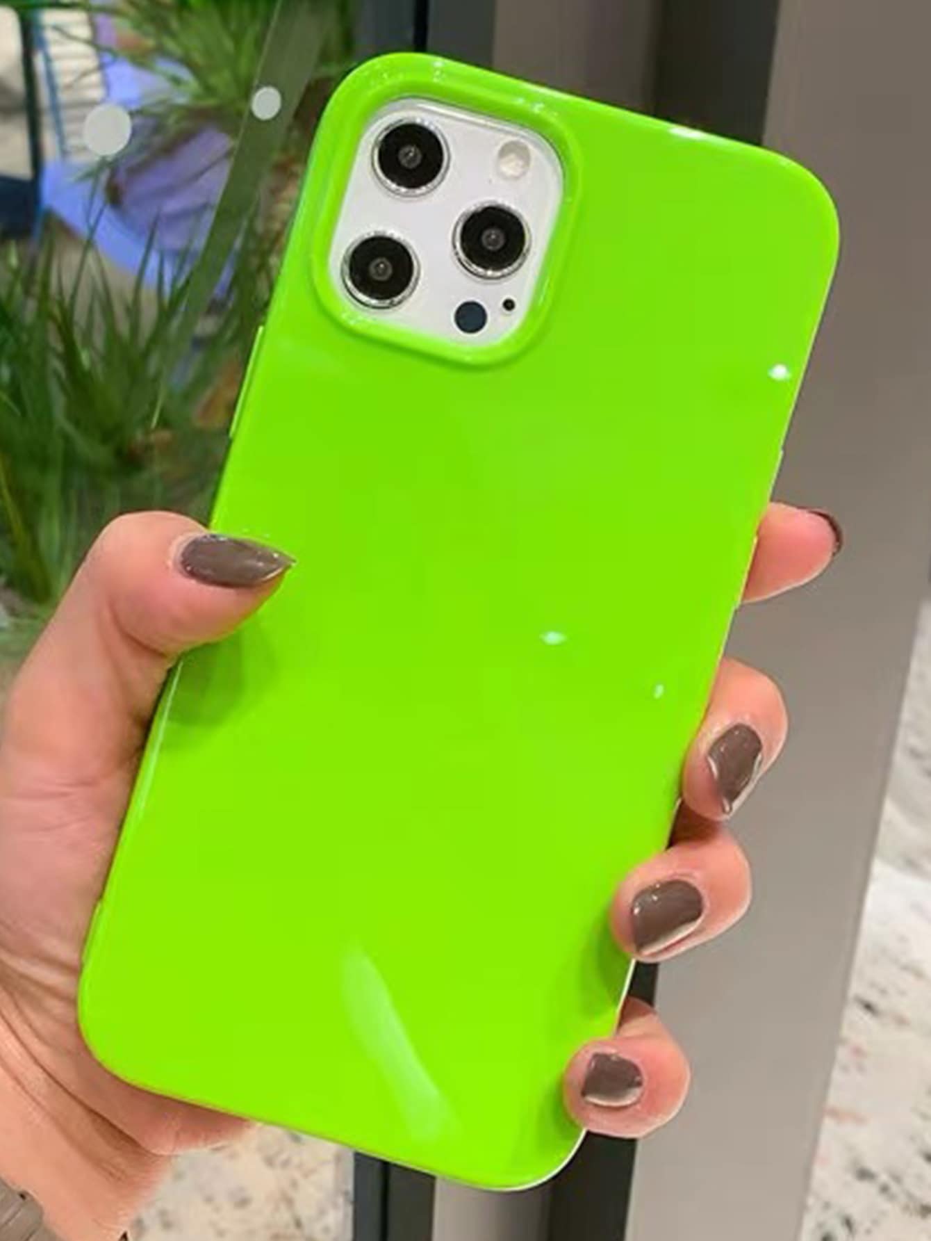 Однотонный чехол для телефона с защитой от падения