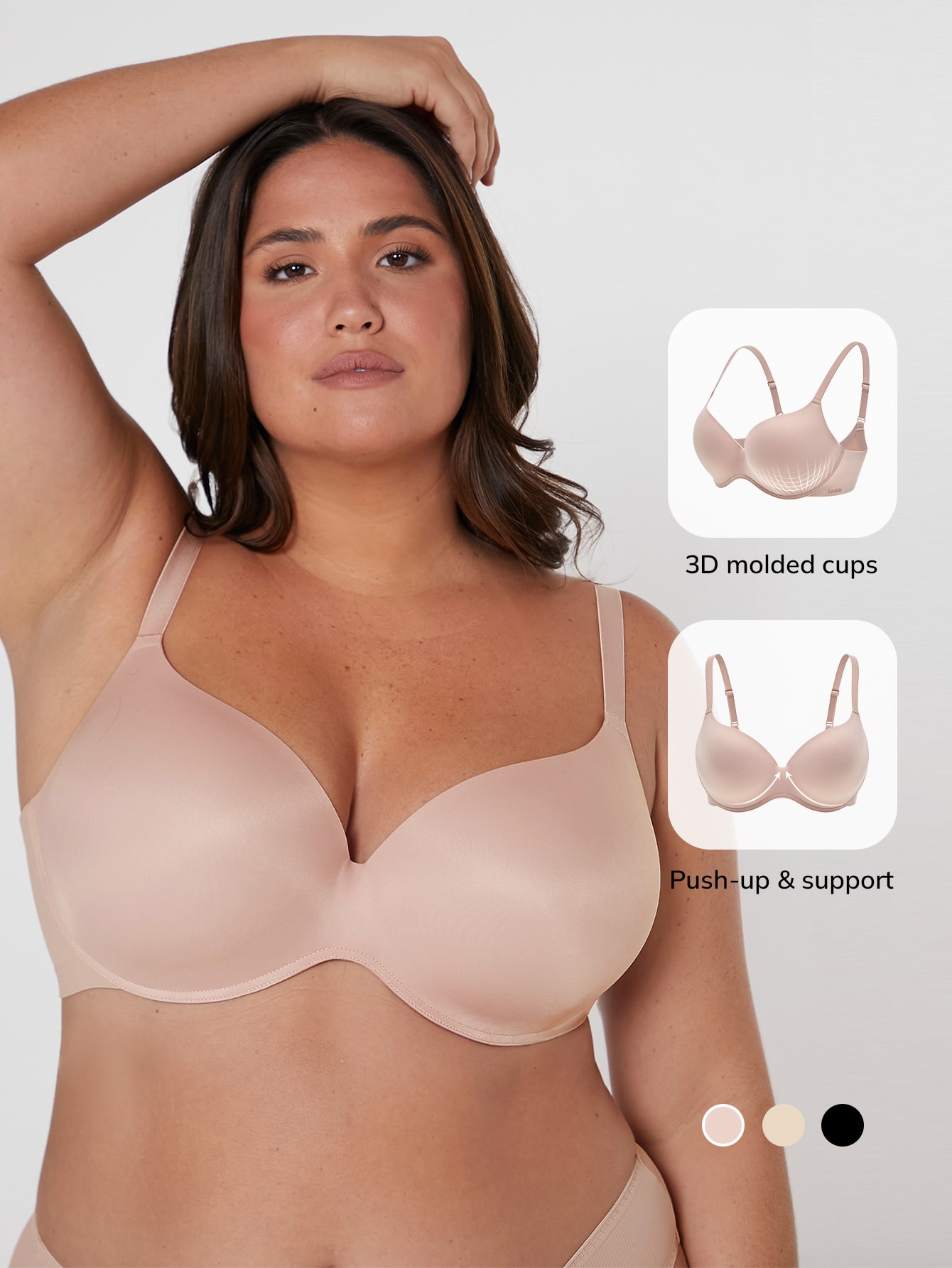 Luvlette X Dream Curve Everyday Lift Curve Fit Push Up Bra Luvlette X Dream Curve Everyday Lift Curve Fit Push Up Bra