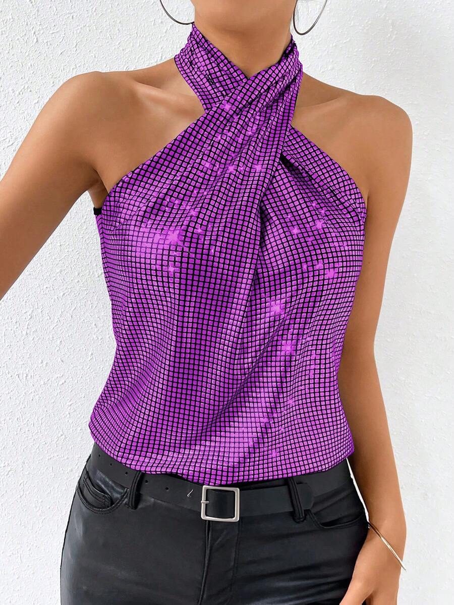 Shein Bae Trägertop Mit Criss Cross Aktuelle Trends Günstig Kaufen