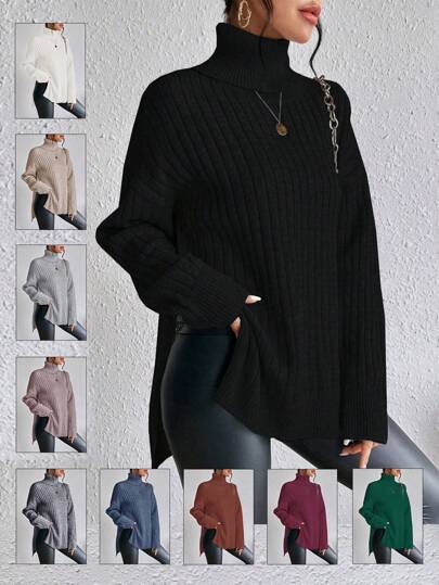 Turtleneck Tops | SHEIN UK