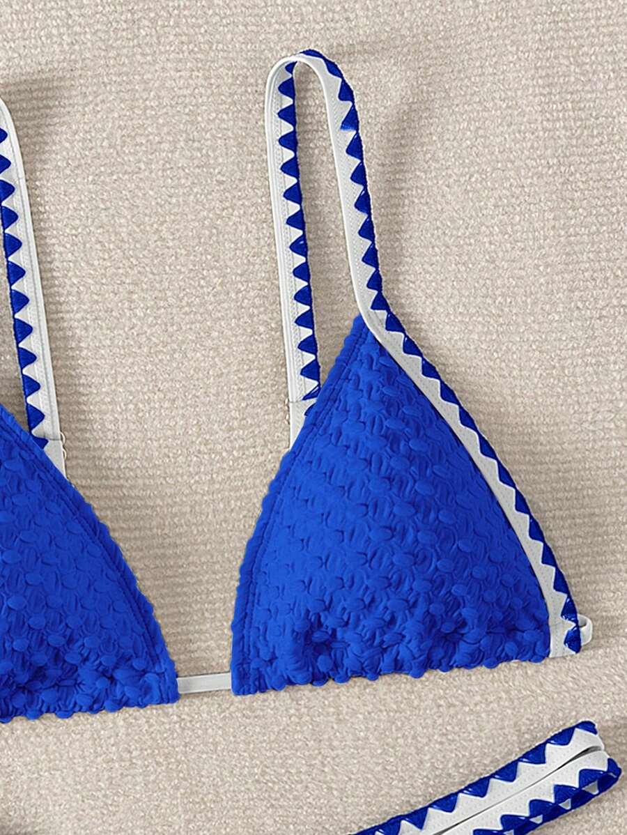 Ensemble De Maillot De Bain Séparé Imprimé À Motif De Dents De 2 Pièces Pour Femmes | Mode en ...