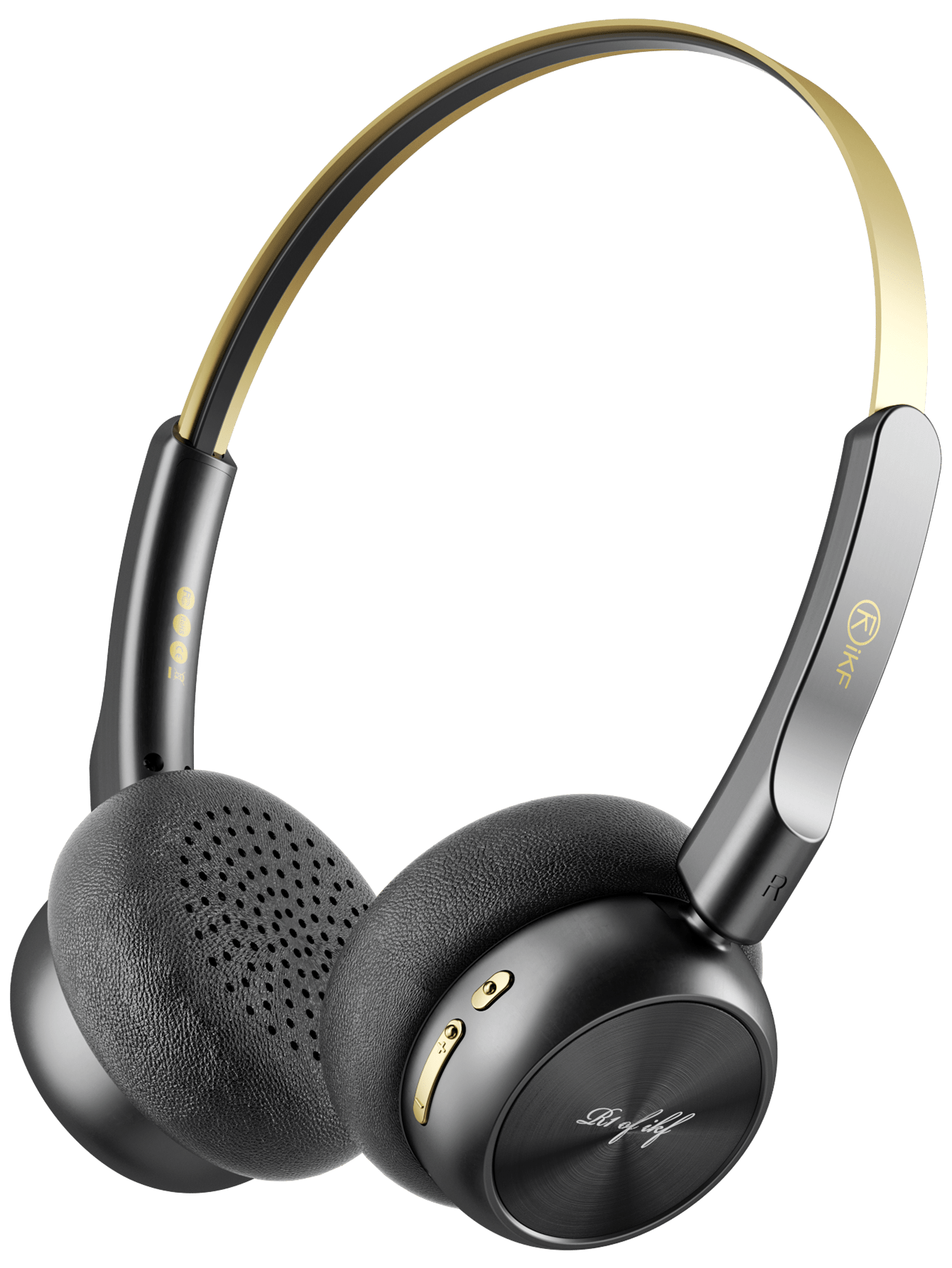 iKF Auriculares inalámbricos vintage y retro IKF R1 de diseño único