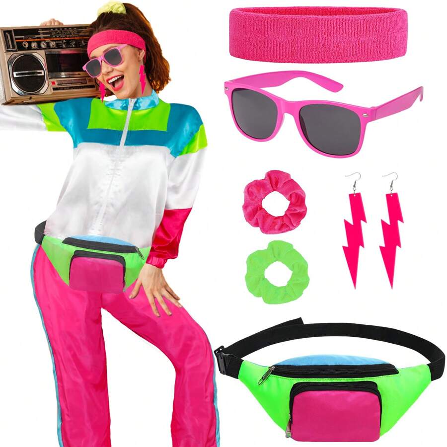 80s accessories set