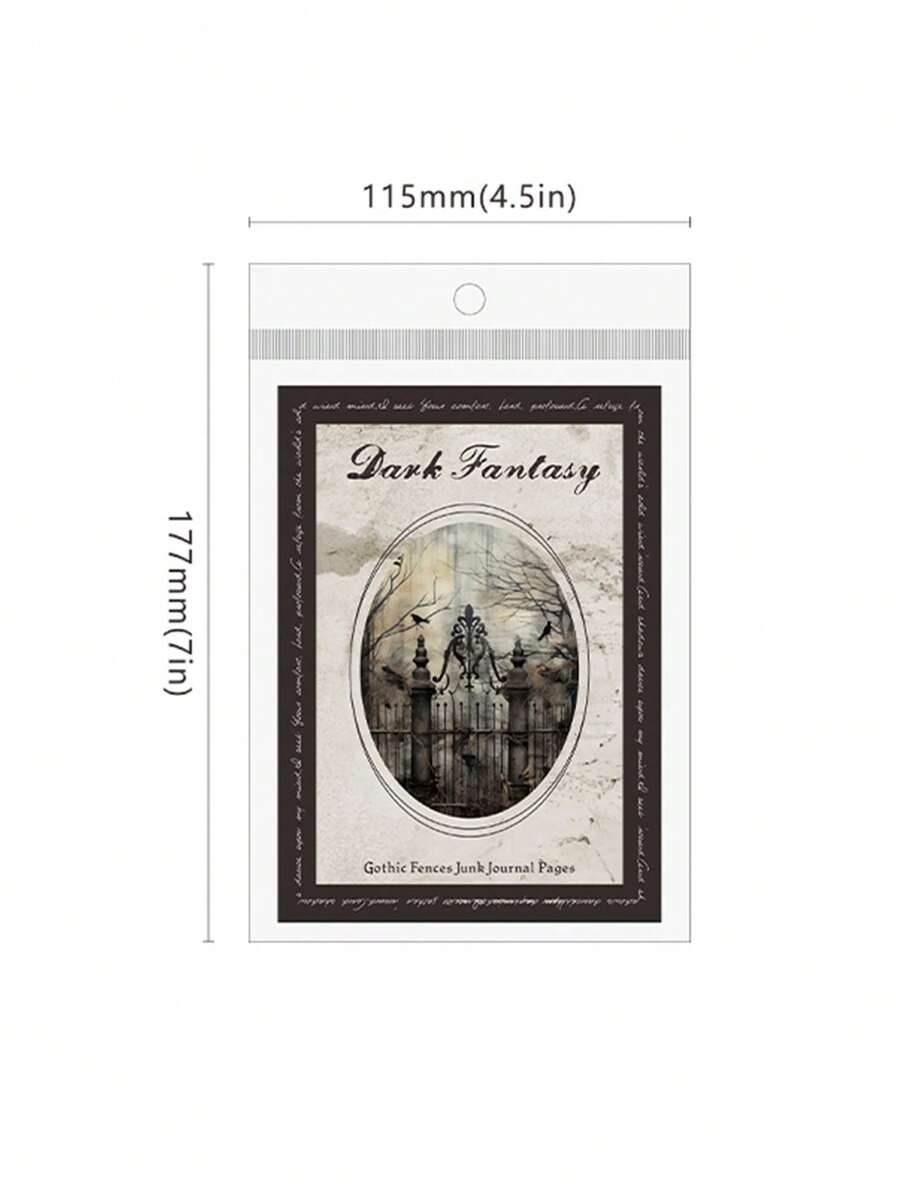 1 Pack Of 30 Sheets Retro Cat & Butterfly Themed Scrapbook Paper For ...