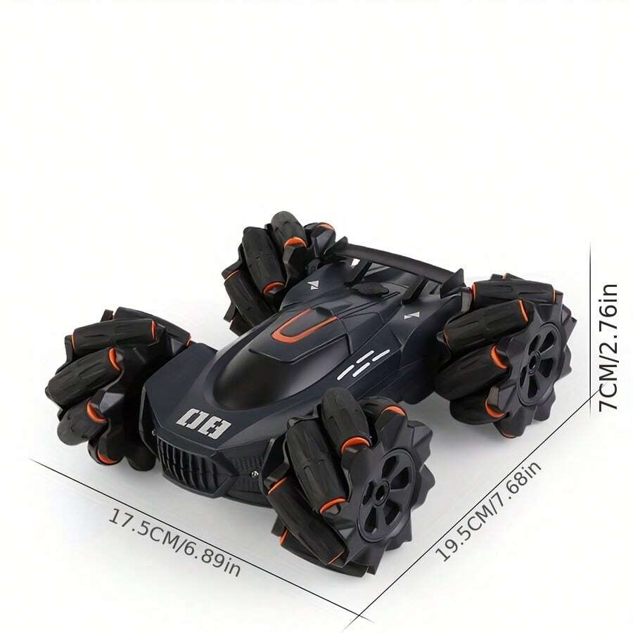 1pc Cool Light & Spray & Drift Stunt Car Double-Sided Rotating Off-Road High-Power Kids ...