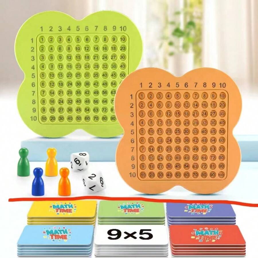 Educational Math Multiplication Table Board Game For Children, Double ...