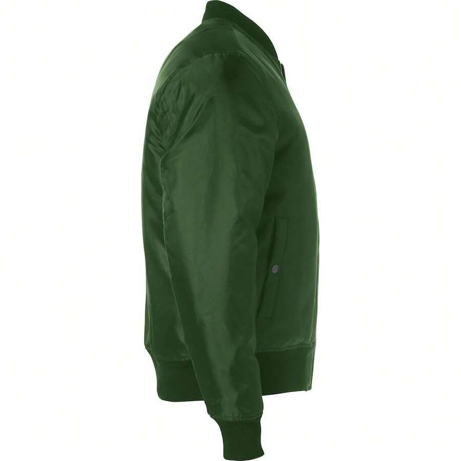 Pertemba Global Unisex Adult Bomber Jacket ( Green) | SHEIN UK
