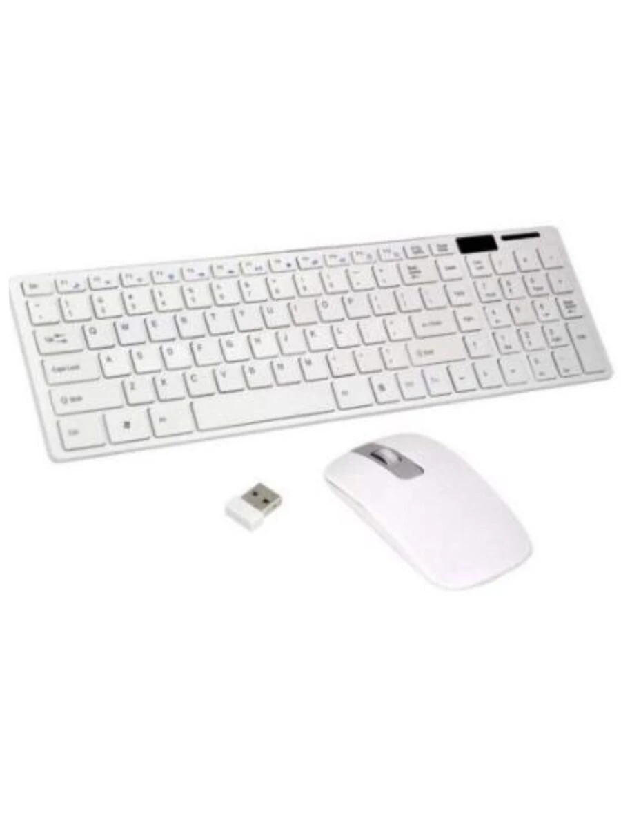Lukton Kit Teclado E Mouse Wireless Sem Fio Ultra Slim K-06 com ANATEL ...