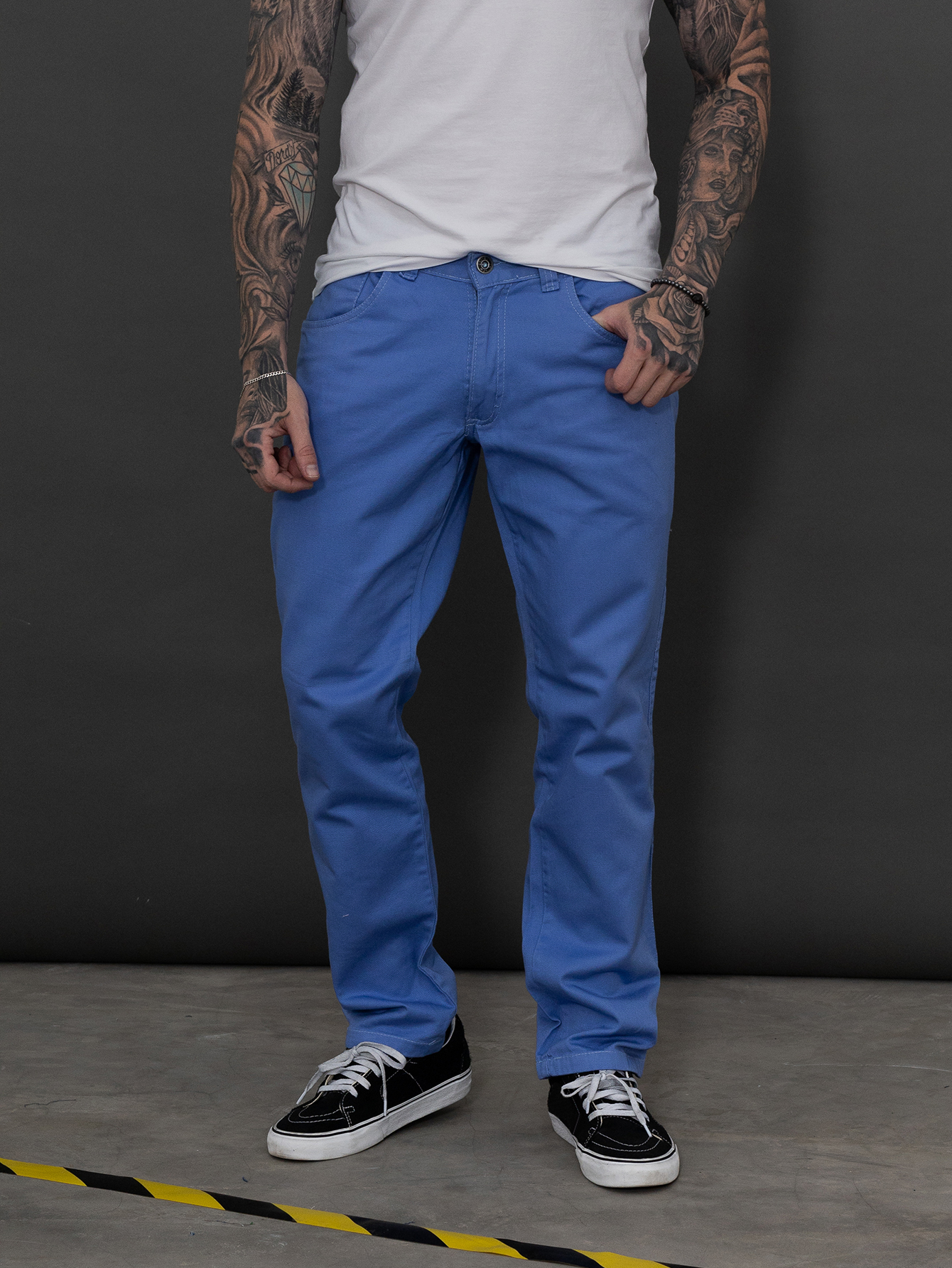 Calça Masculina Sarja Esporte Fino Casual Confortável 100% Algodão ...