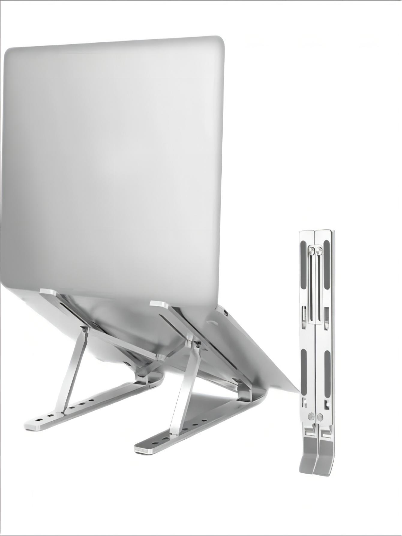 anjggstore Laptop Stand - Suporte para Notebook Dobrável de Ferro