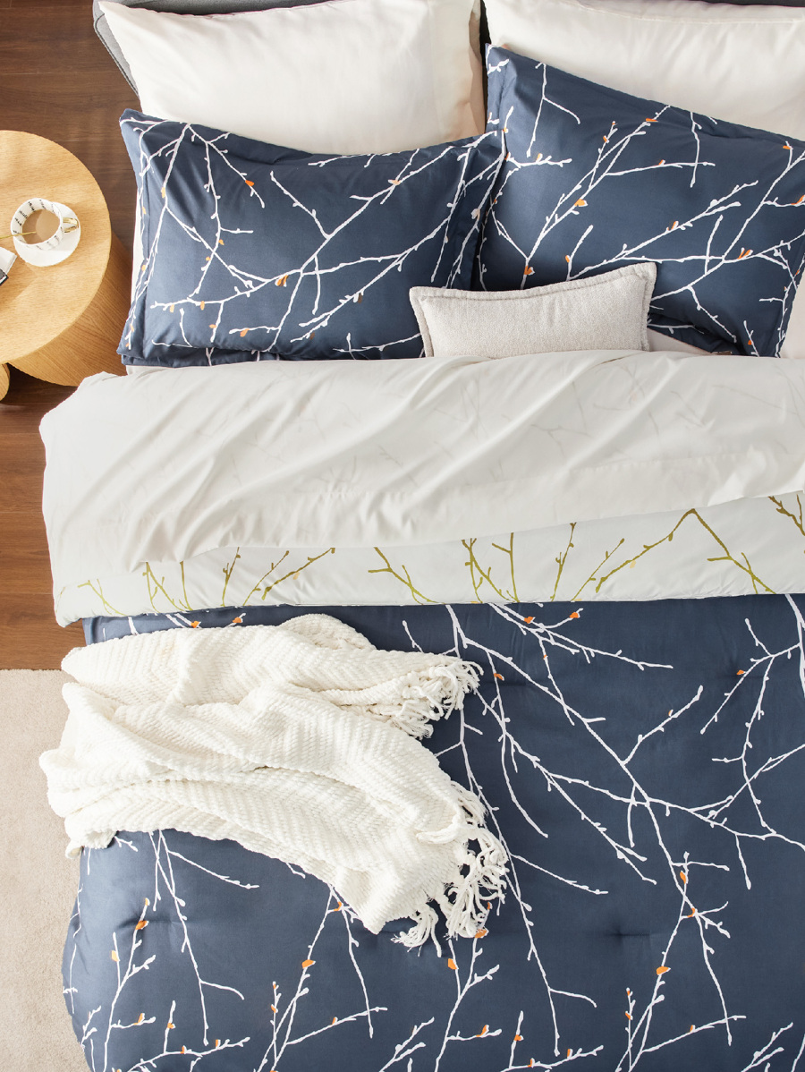 Bedsure Comforter Sets - Bed In A Bag 5/7 Pieces, Flroal Reversible Bed ...