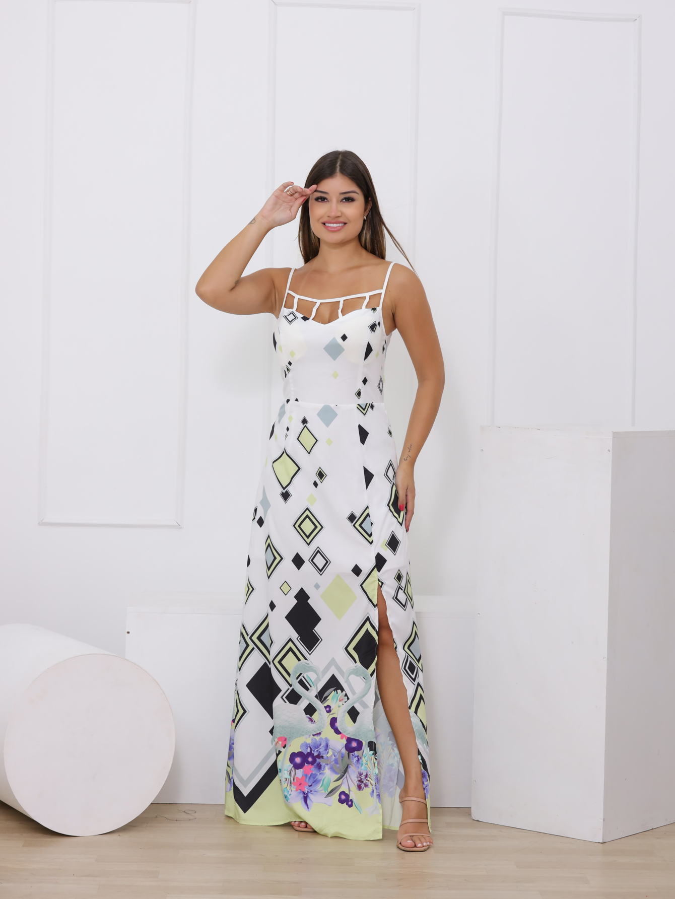 LILY MODA VESTIDO LONGO | SHEIN Brasil