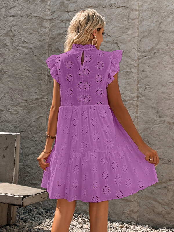 Blue Love vestido em leise maga princesa com forro | SHEIN Brasil