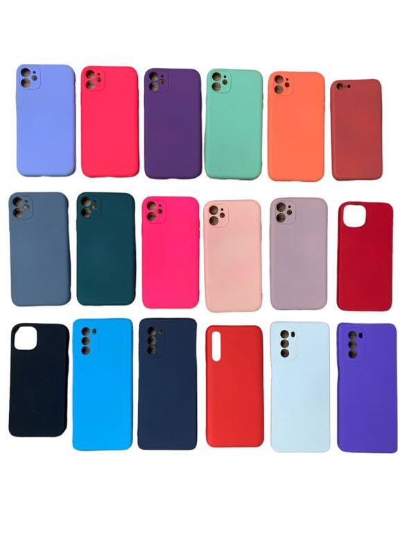 Capinhas Películas Capa Capinha de Silicone de Veludo dentro para Samsung A01 / A14 / A02 / A03 ...