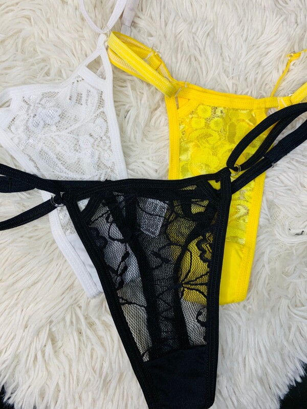 CLARA MODA INTIMA Kit c/ 03 Calcinha Regulagem | SHEIN Brasil