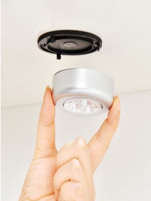 Toque Led de Cozinha Roupeiro Armários Que Acende Por Toque Sem Fio Com ...