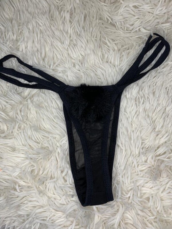 CLARA MODA INTIMA Calcinha Pompom | SHEIN Brasil