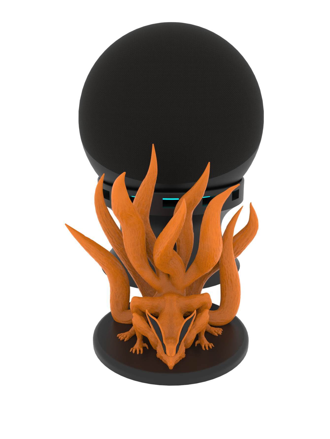 Soporte de escritorio Bijudama Naruto para Alexa Echo Dot 4 y 5