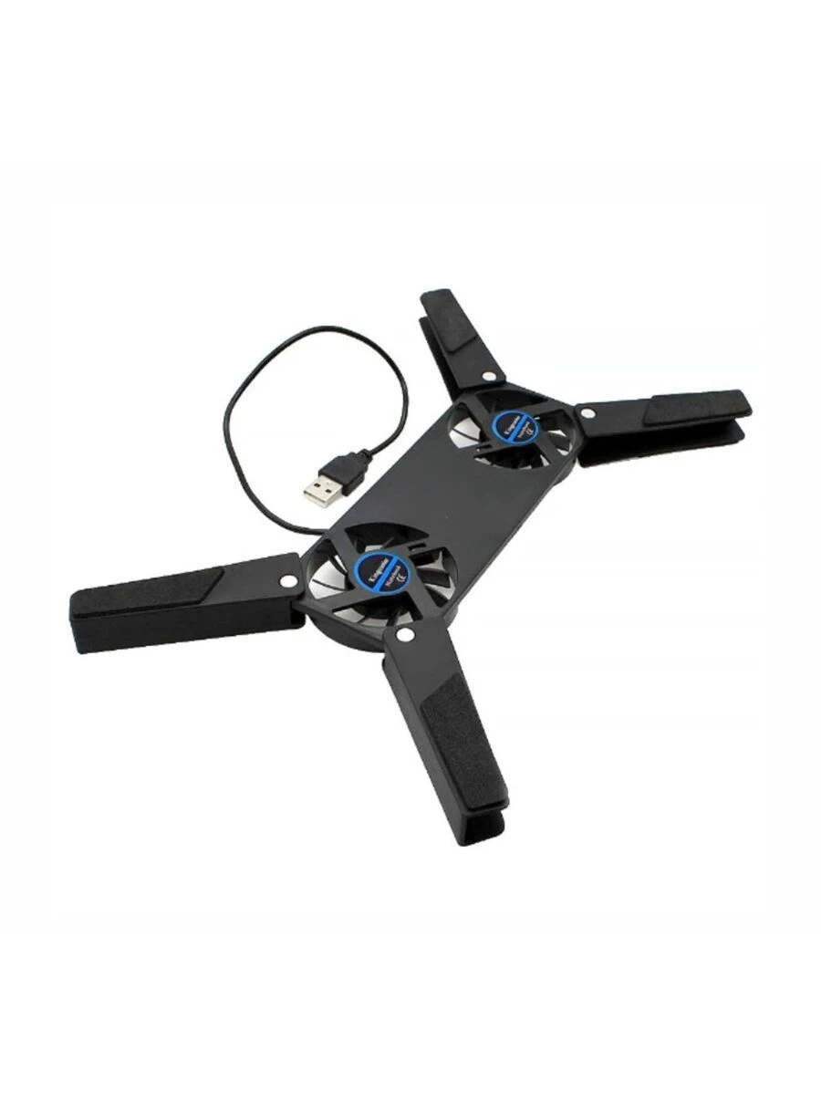 Double USB Folding Laptop Cooling Fan Base Laptop Stand | SHEIN USA