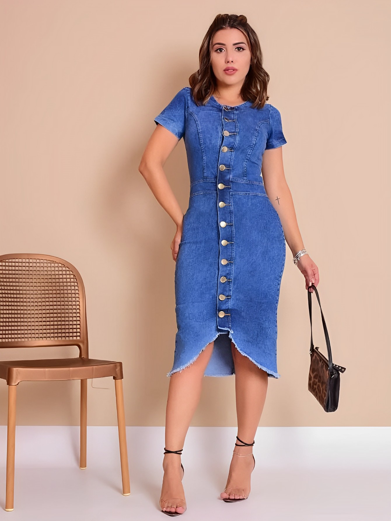 Women Denim Dresses | SHEIN USA