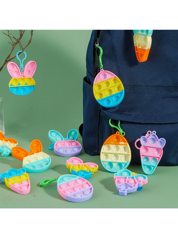 JOYIN 12PCS Easter Pop Fidget Sensory Simple Pop Toys for Easter Basket ...