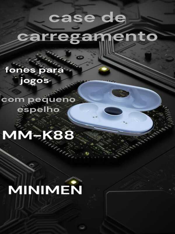 LEON GTS Fone de ouvido 5.1 TWS sem fio Display de Bateria Inteligene MM-K88 da Minimen LEON GTS ...