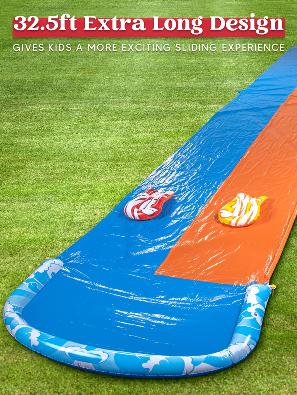 Joyin 32 5ft Extra Long Water Slide And 2 Inflatable Boards Heavy Duty