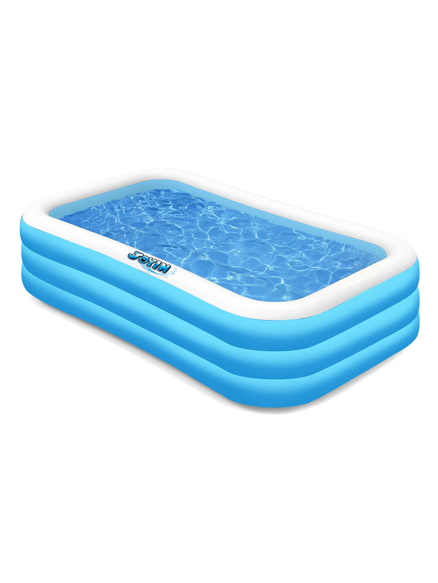 Syncfun 120" Inflatable Family Swimming Pool 120" X 72" X 22" Full ...