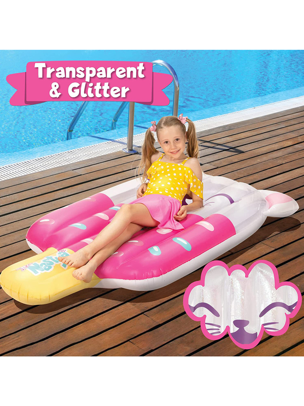 Sloosh Like Nastya Inflatable Pool Floats Set for Kids Summer Swimming ...