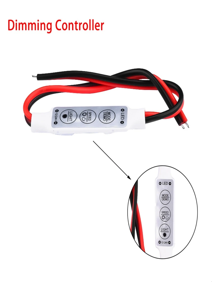 10 Dimmer Led Strip Eagle Eye 12v Manual Strobe Bars Led Dimming ...
