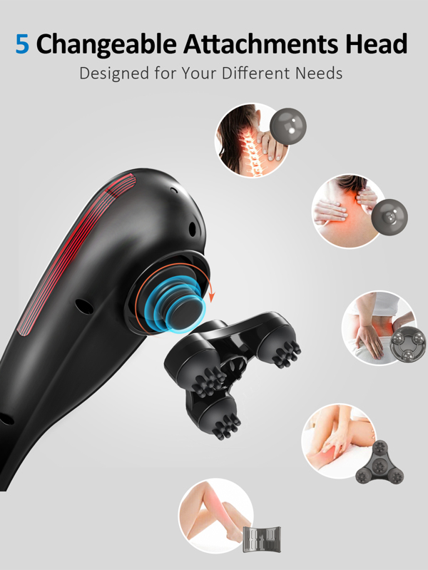 Renpho Back Massager Handheld Rechargeable Hand Held Massage For Back