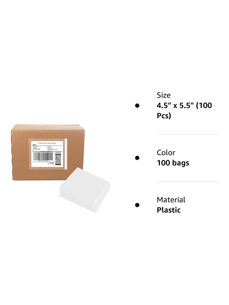 Packing List Pouches 4.5'' X 5.5'', Shipping Label Sleeves, Packing ...