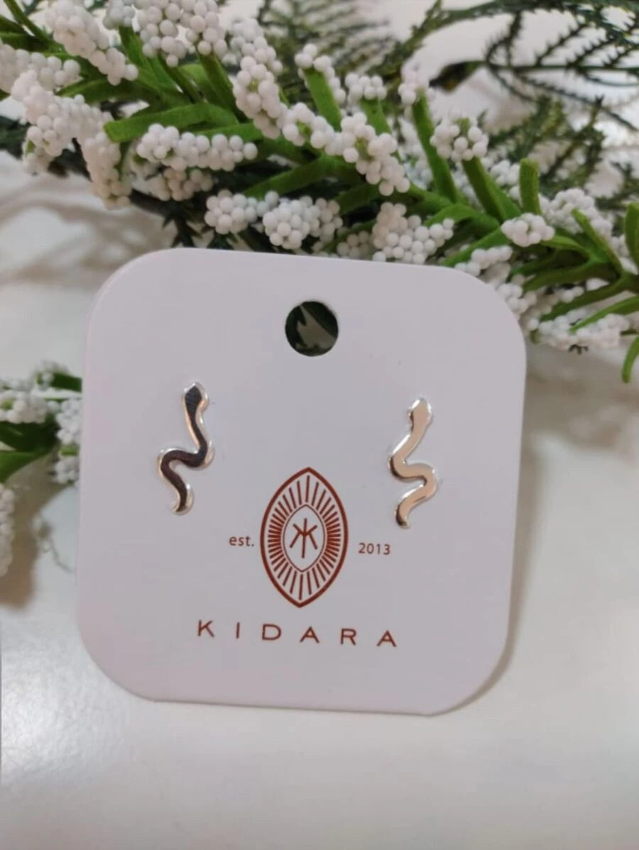 Kidara Pratas Brinco Cobra ( Prata 925 ) | SHEIN Brasil