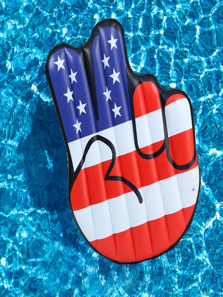 Inflatable Pool Floats - American Flag Pool Float for Adults Kids, USA ...