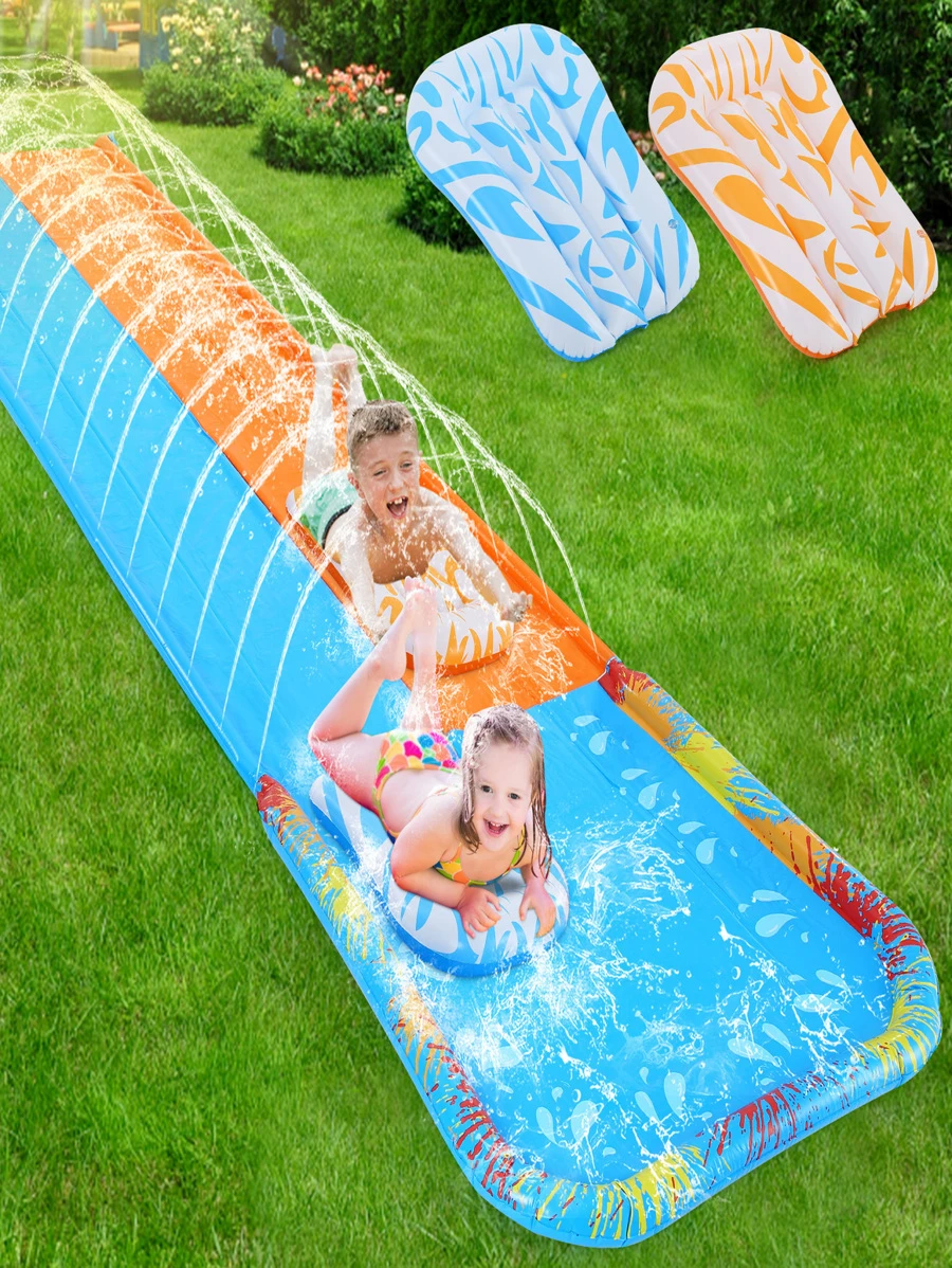 20ft Slip And Slide Water Slide For Kids And Adult Backyard With 2 ...