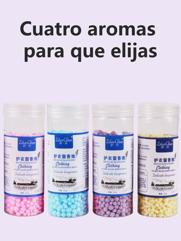 4 BOTES DE PERLAS AROMATICAS PARA LAVAR LA ROPA, DEJA LIMPIA Y CON ...