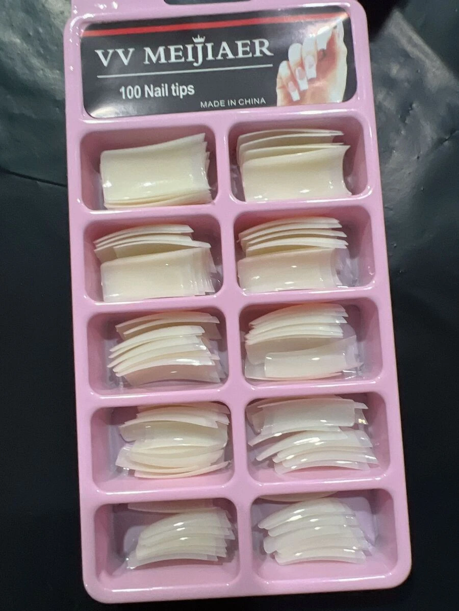 Kit 100 Pçs Unha Postiça Bailarina | SHEIN Brasil