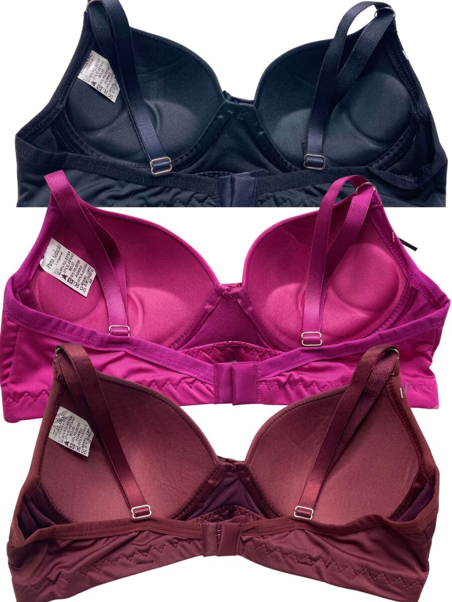 IzaBella Moda Intima Kit 3 Com Basico Sutiã Plus Size | SHEIN Brasil
