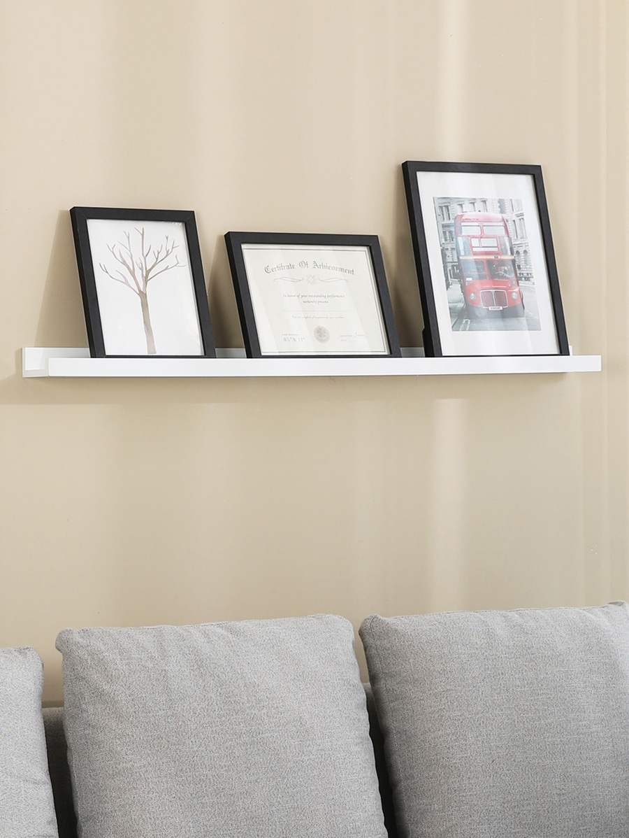 SONGMICS Wall Shelf 43.3 Inches, Floating Shelf Picture Ledge, for ...