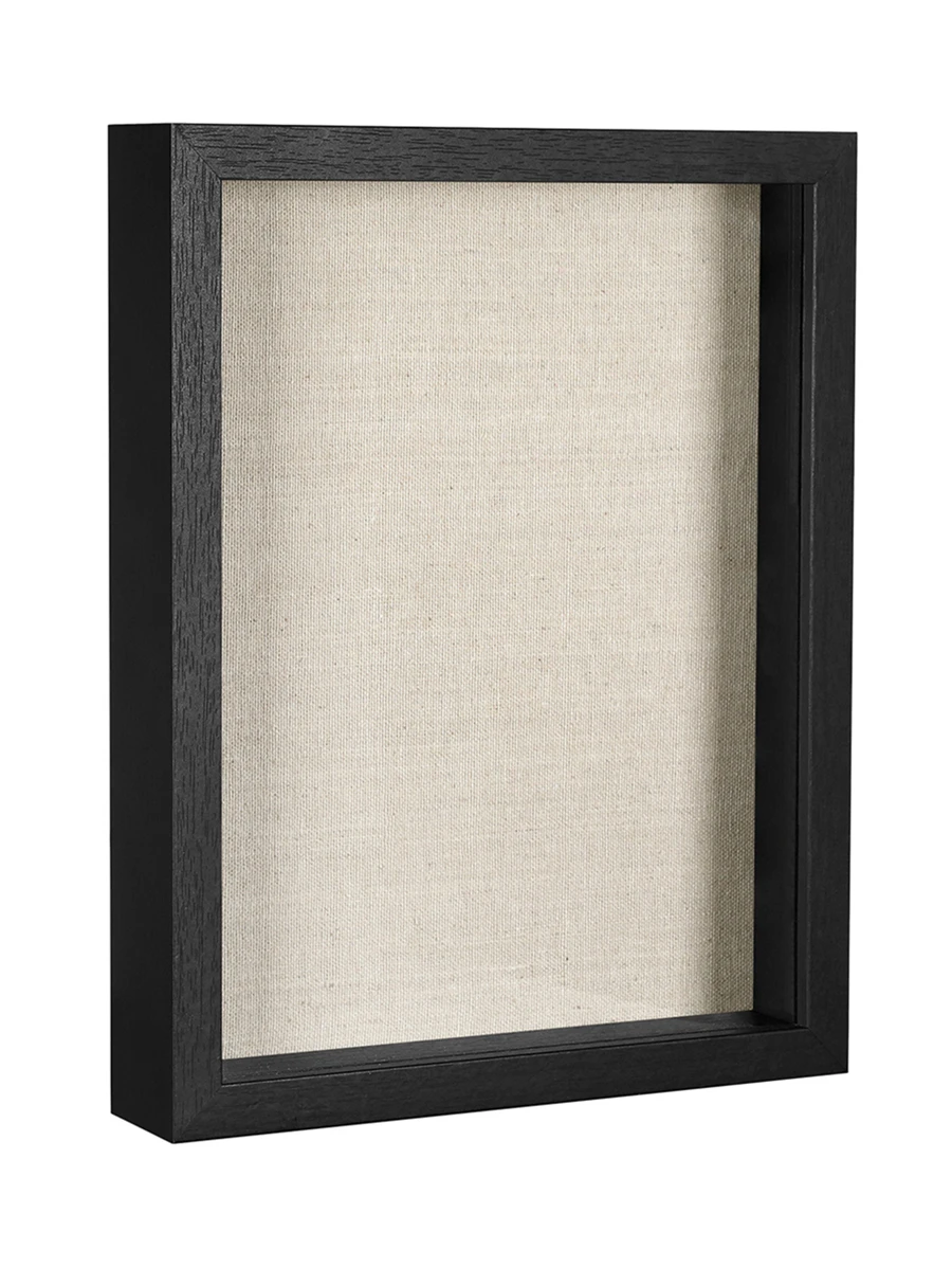Shadow Box Frame,Box Frame Display Case With Top Slot And Stick Pins ...