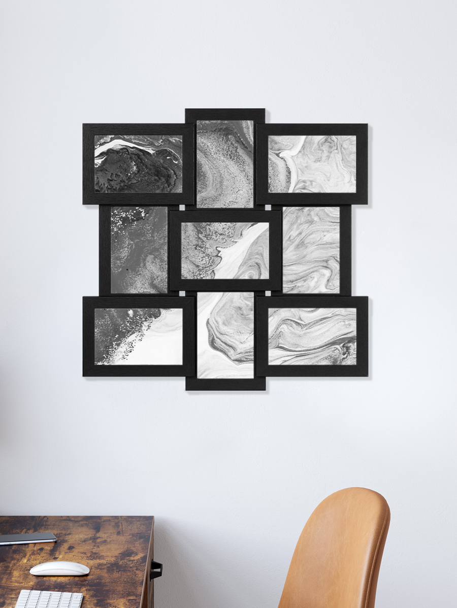 SONGMICS Collage Picture Frames, 4x6 Picture Frames Collage Wall Decor ...