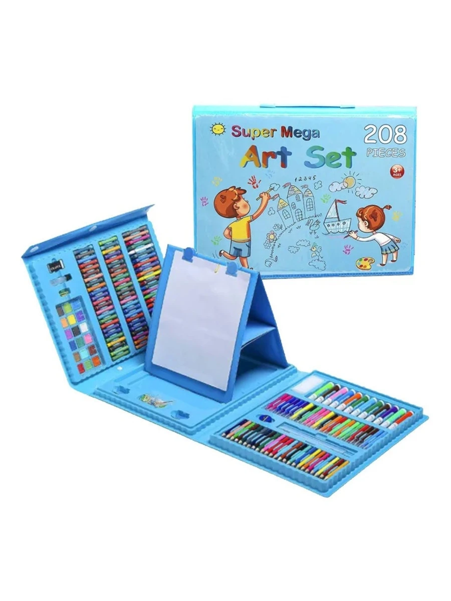 Portable Drawing Set 208 Pieces Art For Kids Kit | SHEIN USA