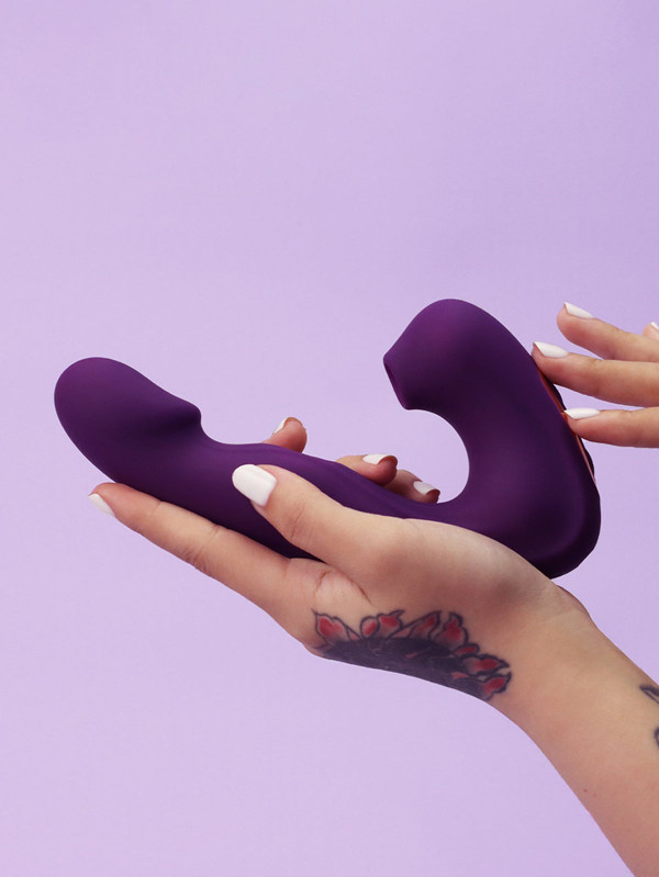 Tracy's Dog Clitoral Sucking Vibrator for Clit G Spot Stimulation, 2 in 1 Sex Toys for Women, 5 ...