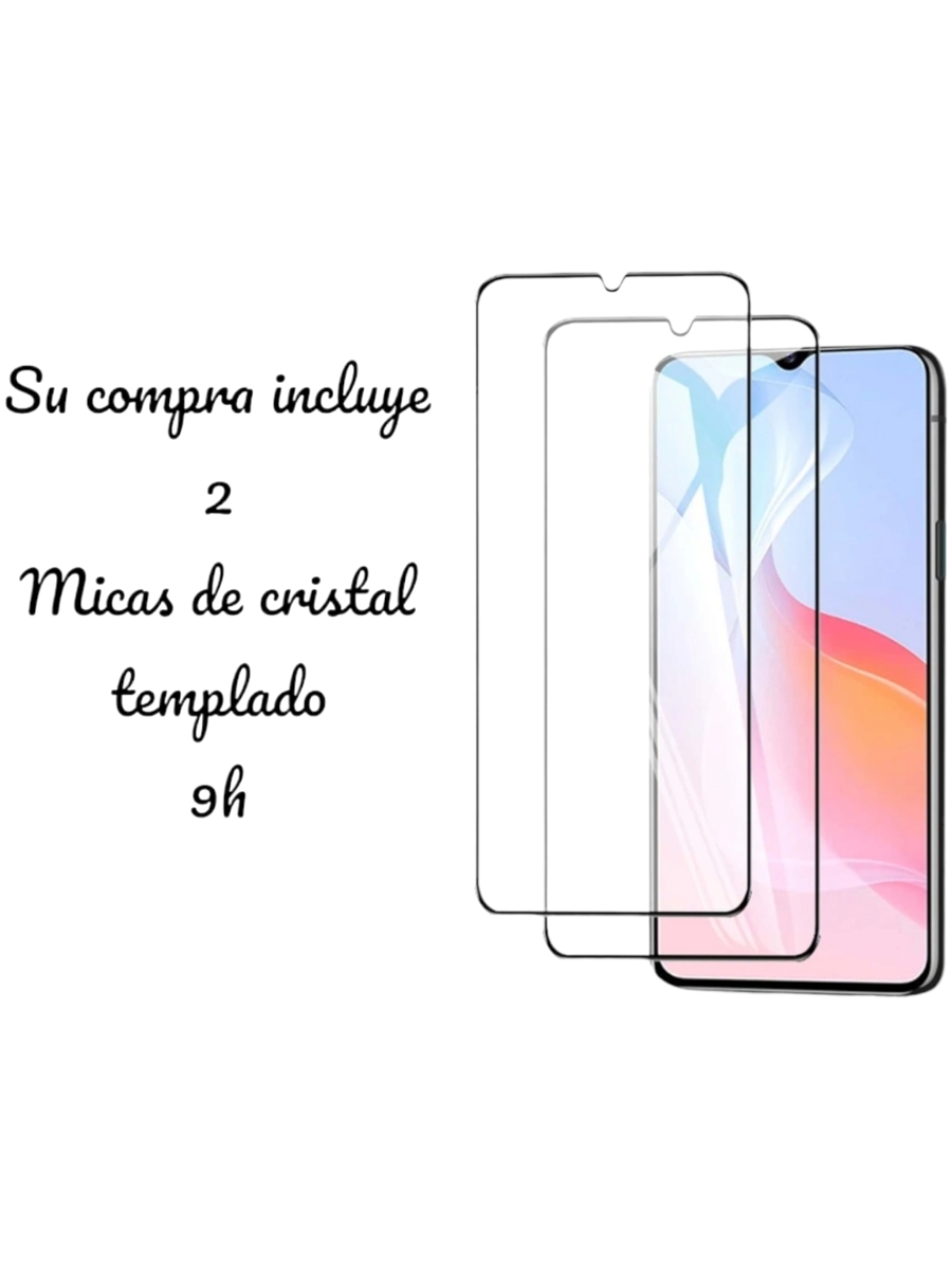 Funda Anillo Uso Rudo Alto Impacto Para Redmi A3 Más 2 Micas De Cristal ...