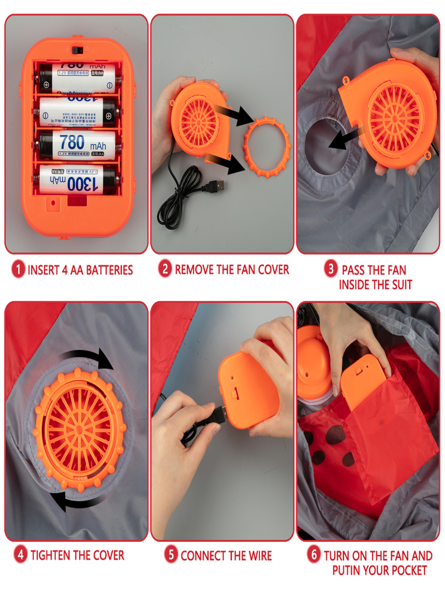 Dragon Inflatable Costume Riding a Fire Dragon Air Blow-up Deluxe ...