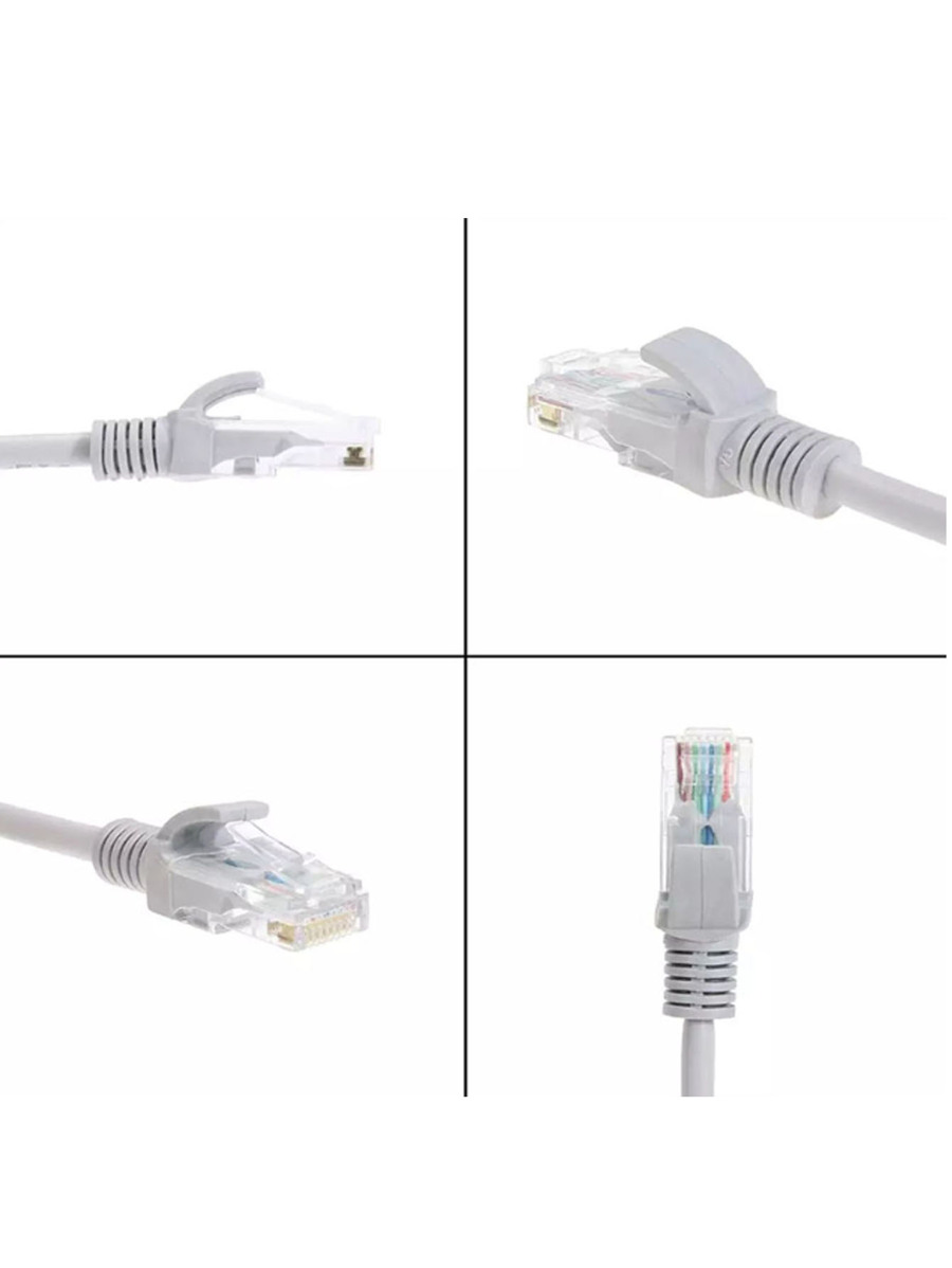 1 30m Cat5e Ethernet Cable, Ideal For Copper Quality Network With RJ45 ...