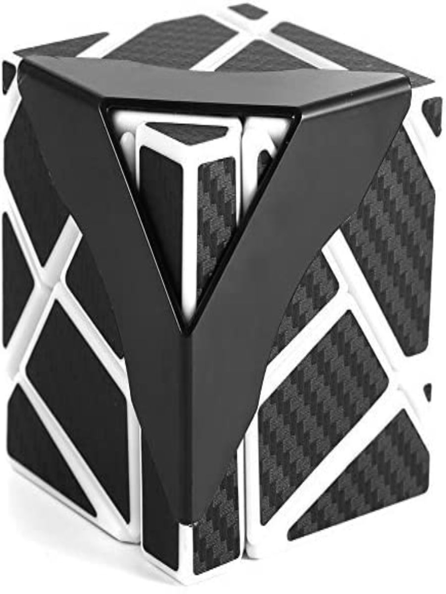 Ghost Cube 3x3 ,Magic Newest Ghost Speed Cube 3x3 with Carbon Fiber ...